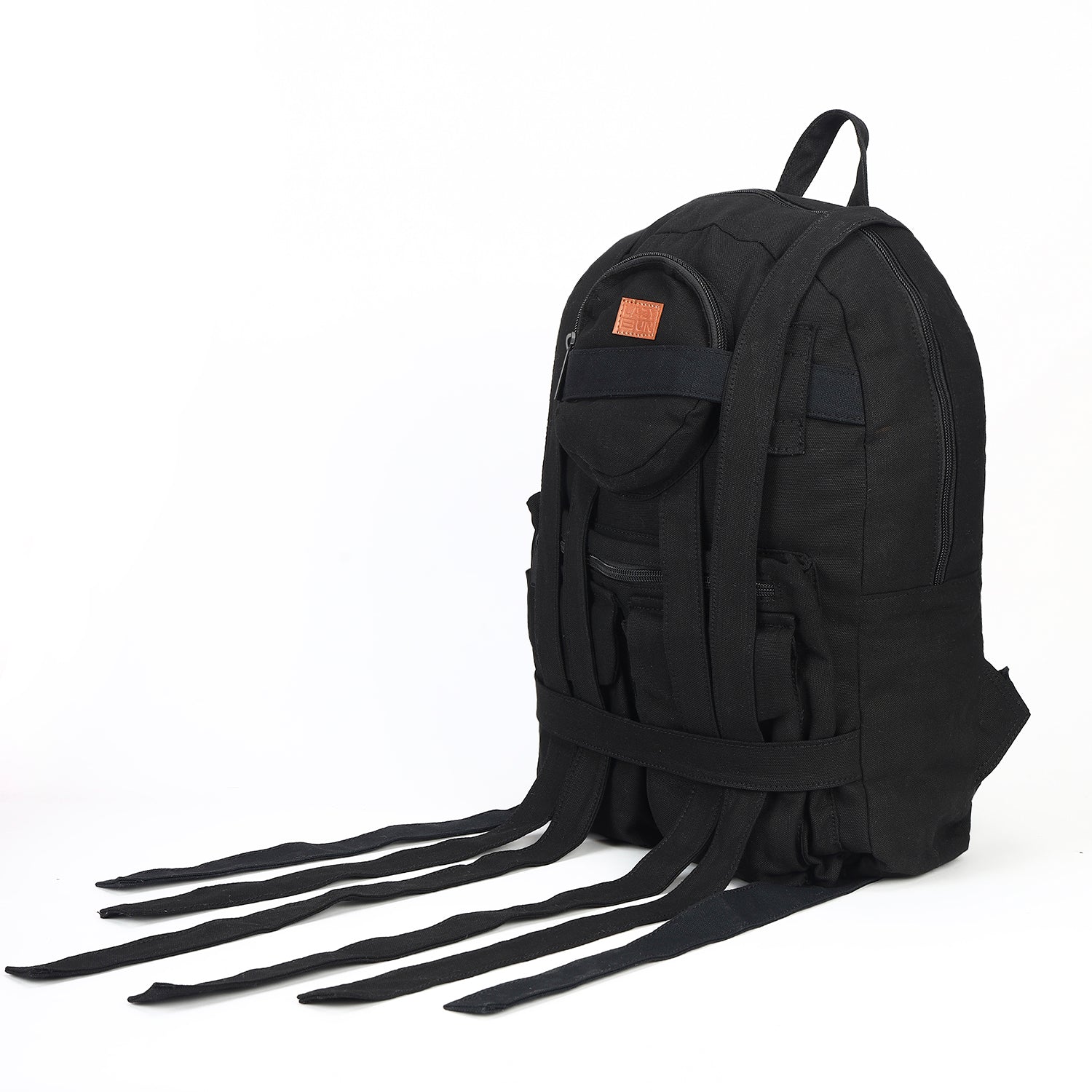 BLACK NINJA BACKPACK – The Lazy Buns